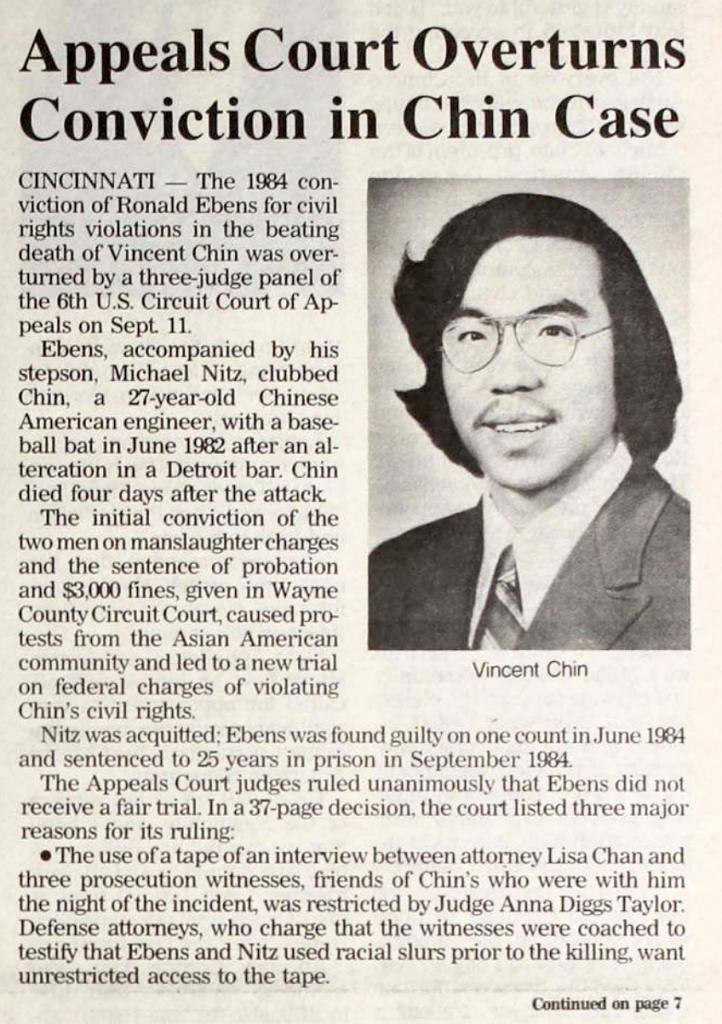 ‘Who Killed Vincent Chin?’ Returns to PBS – Pacific Citizen