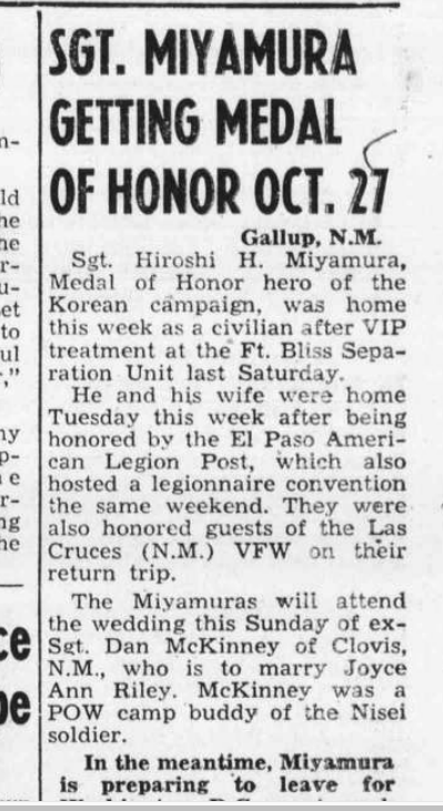 Medal of Honor Recipient Hiroshi ‘Hershey’ Miyamura Dies at 97 ...