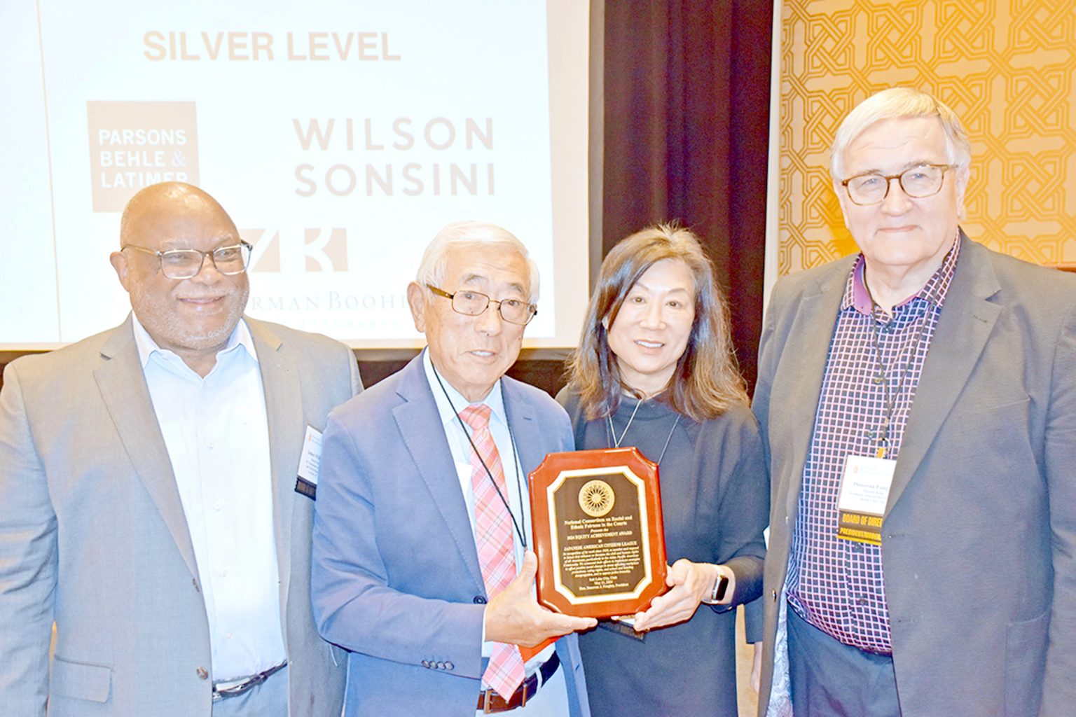 JACL Receives Equity Award From Courts Group – Pacific Citizen